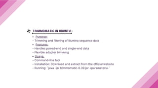 Advanced Bioinformatics- NGS Data analysis | PDF