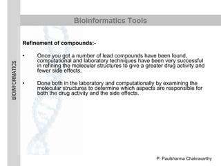 Bioinformatics and Drug Discovery | PPT