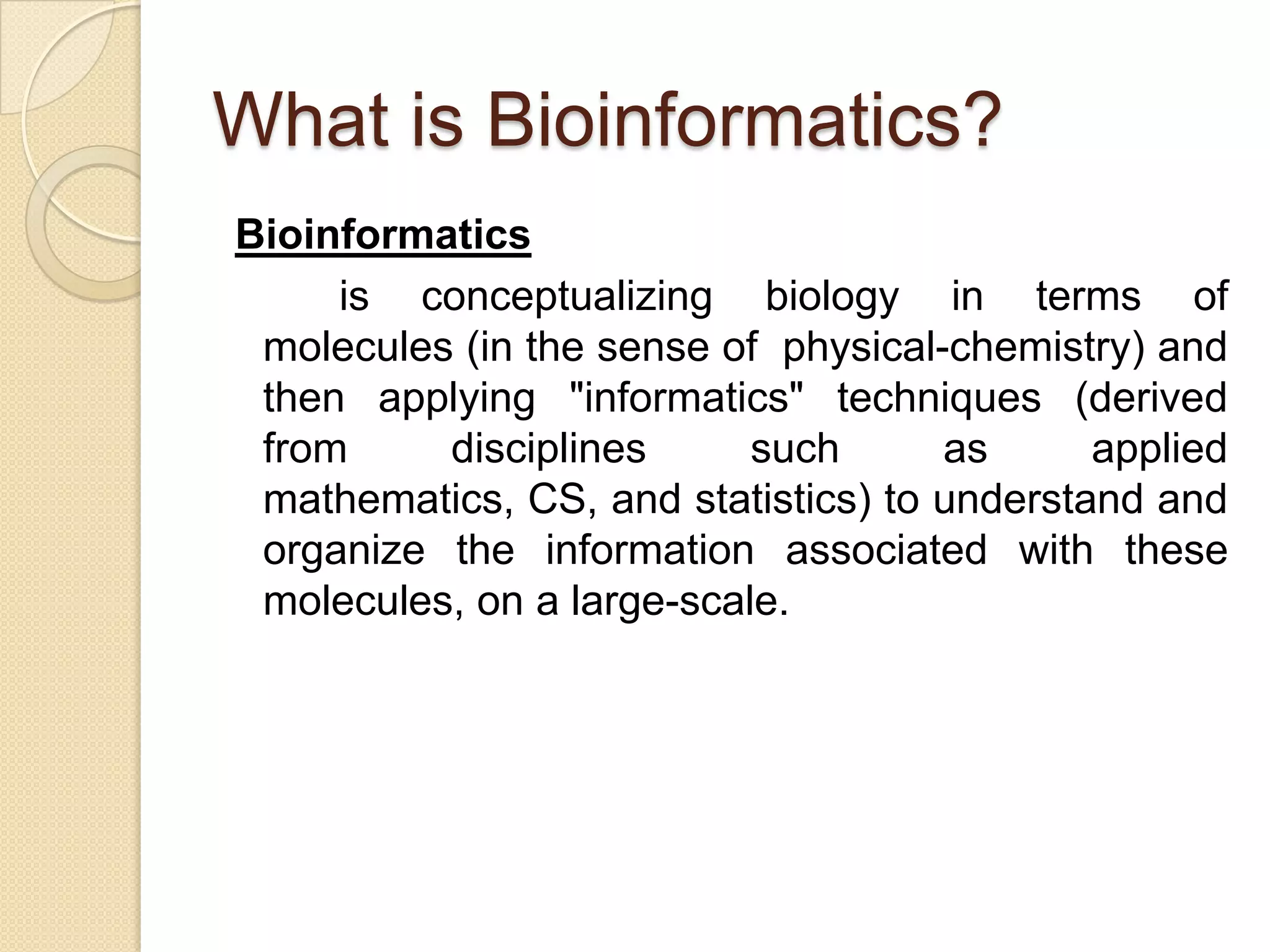 Bioinformatics And Functional Genomics Pptx Genetics Science