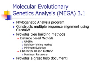 BIOINFORMATICS_AND_PHYLOGENY.pdf.pdf | Databases | Computer Software and Applications