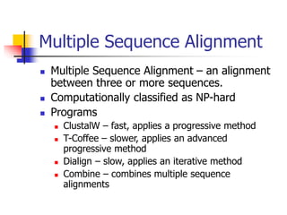 BIOINFORMATICS_AND_PHYLOGENY.pdf.pdf | Databases | Computer Software and Applications