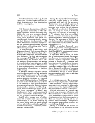 Bioinformatics—an introduction for computer scientists | PDF