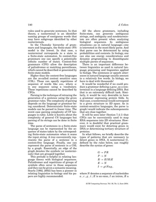 Bioinformatics—an introduction for computer scientists | PDF