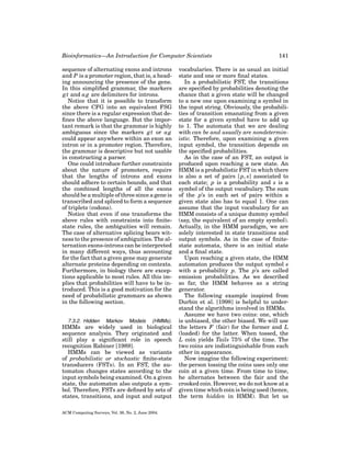 Bioinformatics—an introduction for computer scientists | PDF