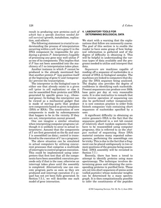 Bioinformatics—an introduction for computer scientists | PDF