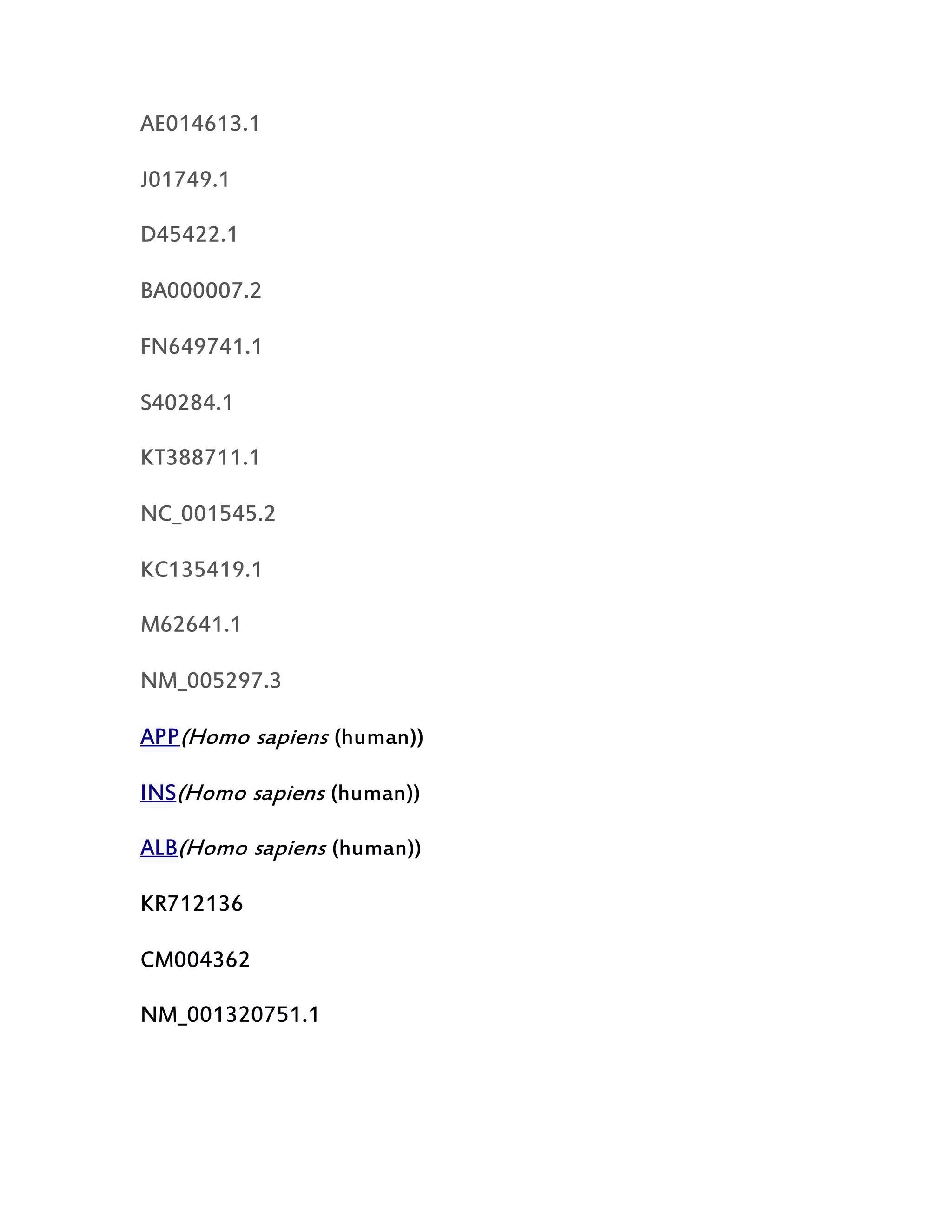 Bioinformatics assignment | DOCX