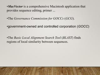 Bioinformatics | PPT