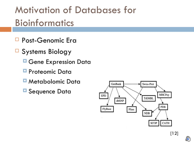 Bioinformatics Databases | PPT