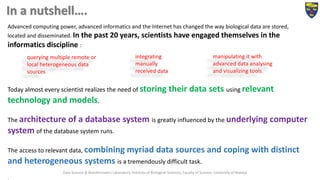 Bioinformatics databases: Current Trends and Future Perspectives | PDF