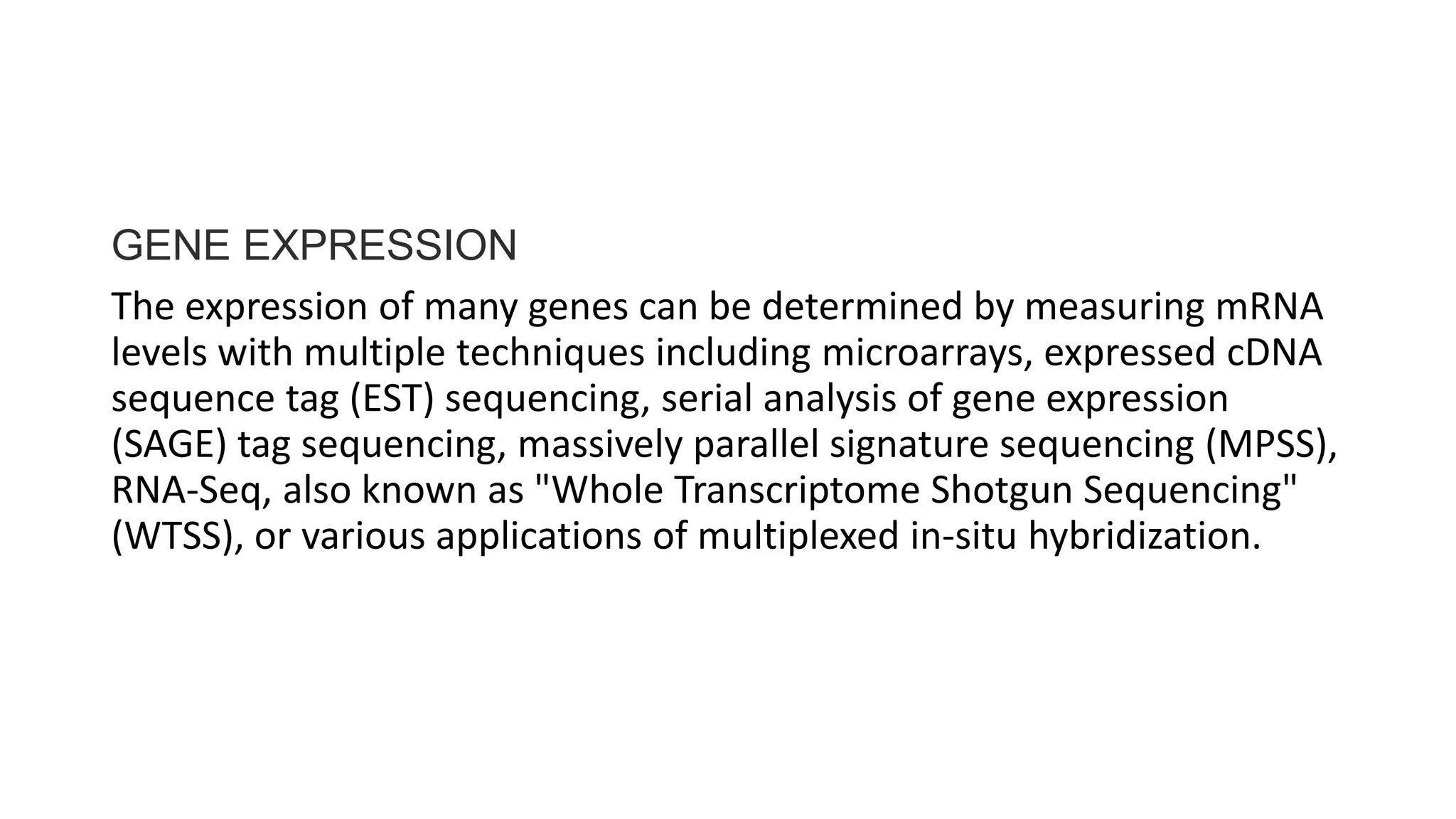 Bioinformatics for beginners | PPTX
