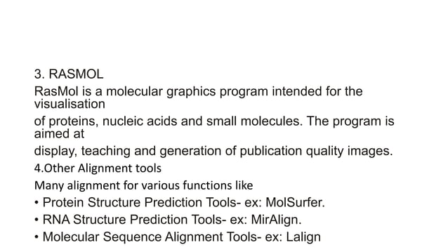 Bioinformatics for beginners | PPTX