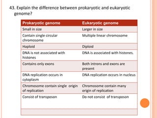 Bioinformatics for beginners (exam point of view) | PPTX