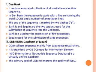Bioinformatics for beginners (exam point of view) | PPTX