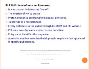 Bioinformatics for beginners (exam point of view) | PPTX