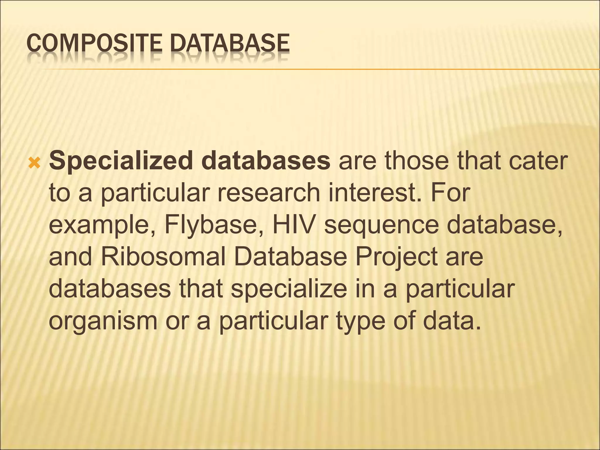 Bioinformatics in biotechnology by kk sahu | PPT