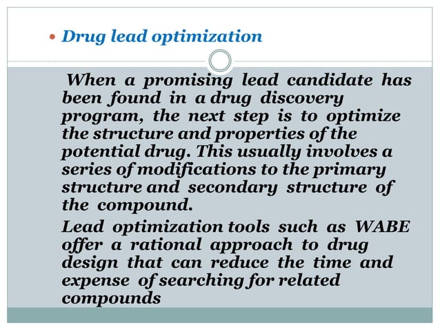 Bioinformatics in drug discovery | PPTX | Pharmaceutical Industry ...
