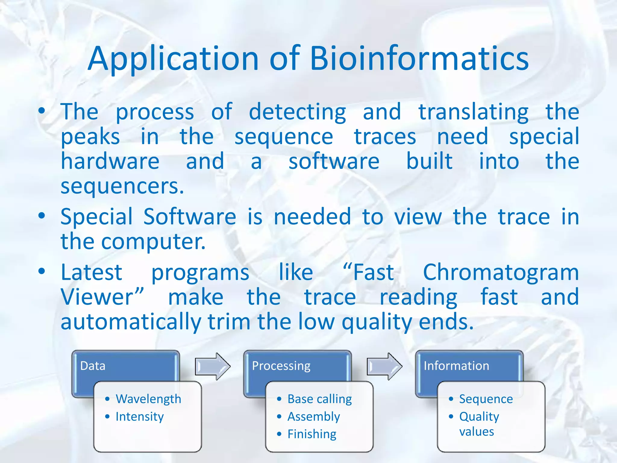 Bioinformatics in medicine | PPTX
