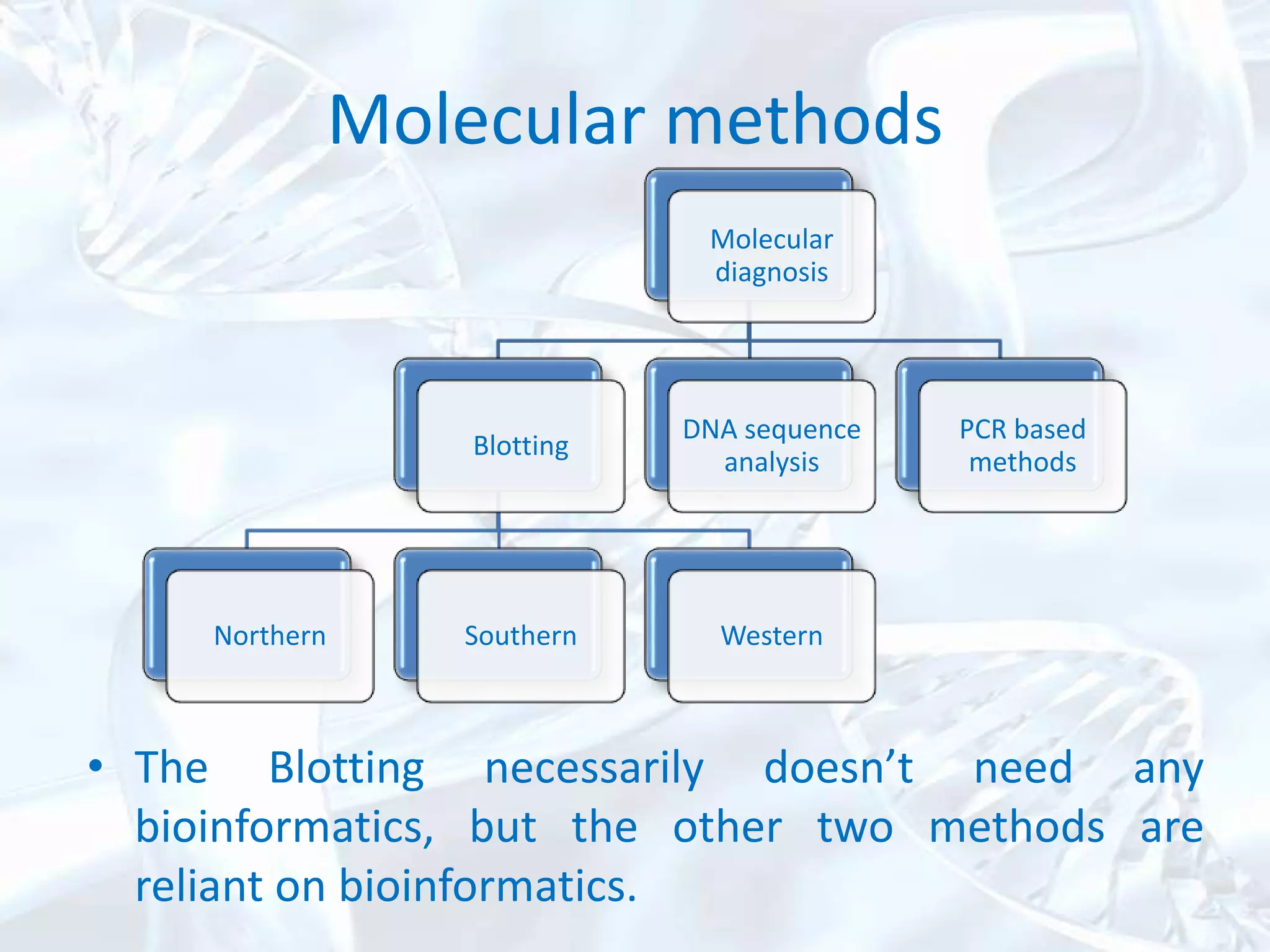 Bioinformatics in medicine | PPTX | Genetics | Science
