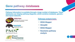 Bioinformatics intervention in crop improvement | PPTX