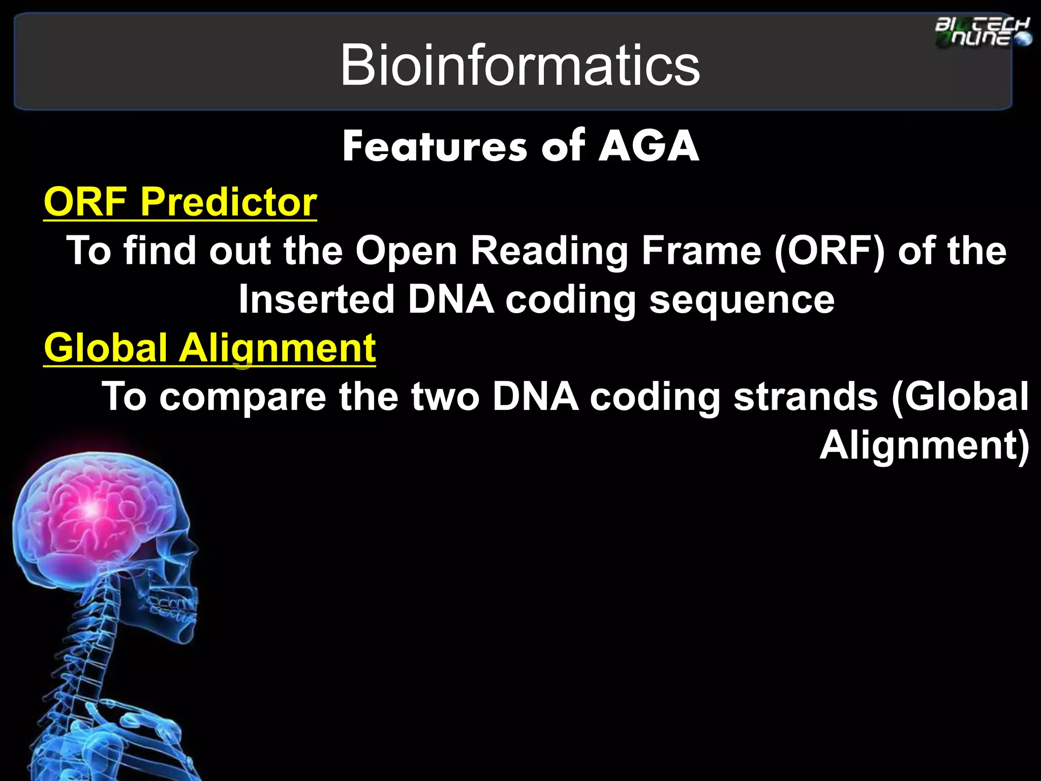 Bioinformatics introduction | PPT