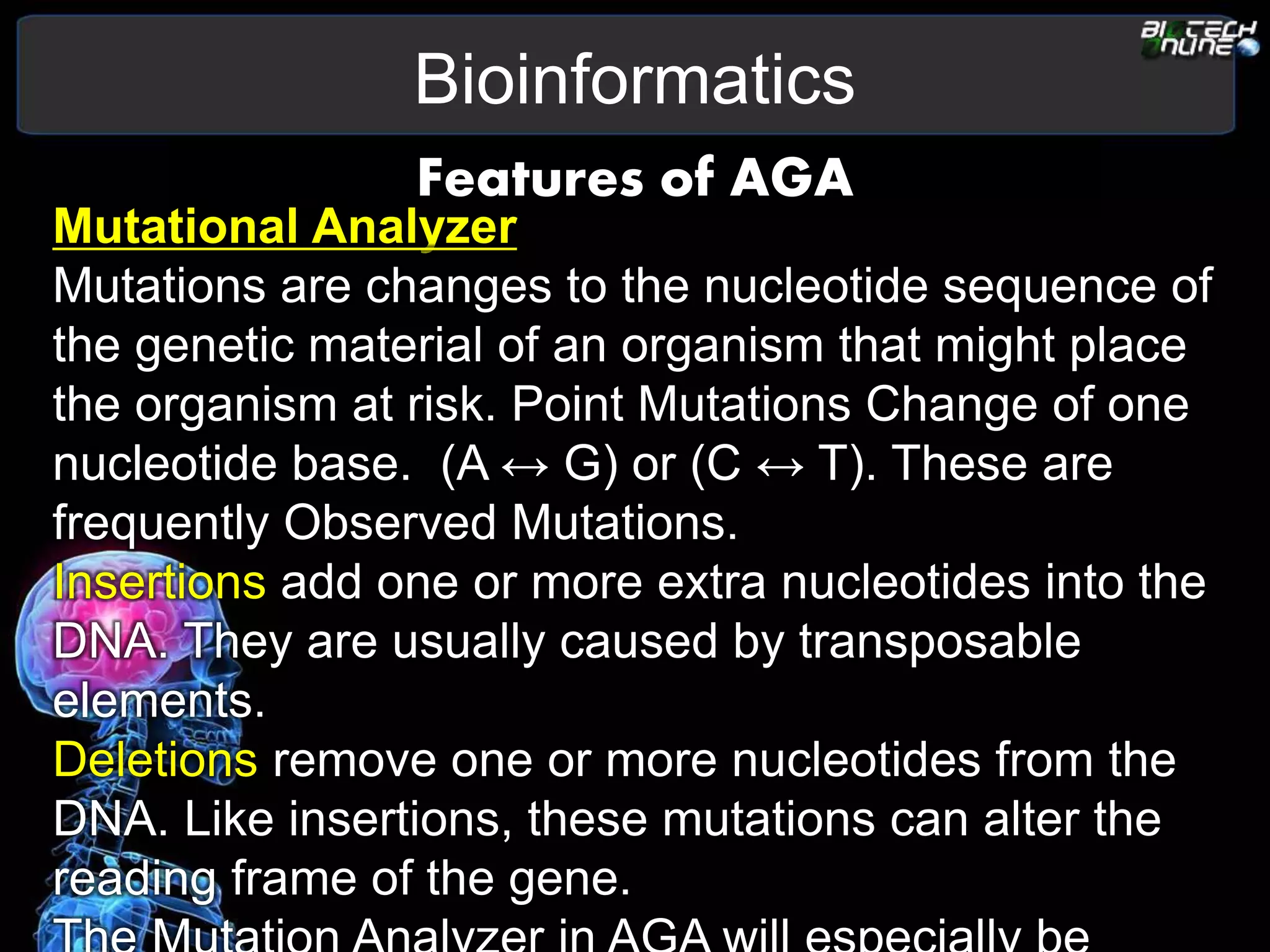Bioinformatics introduction | PPT