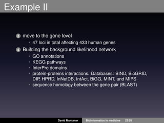 Bioinformatics Introduction | PPT