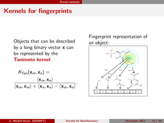 Bioinformatics kernels relations | PPT