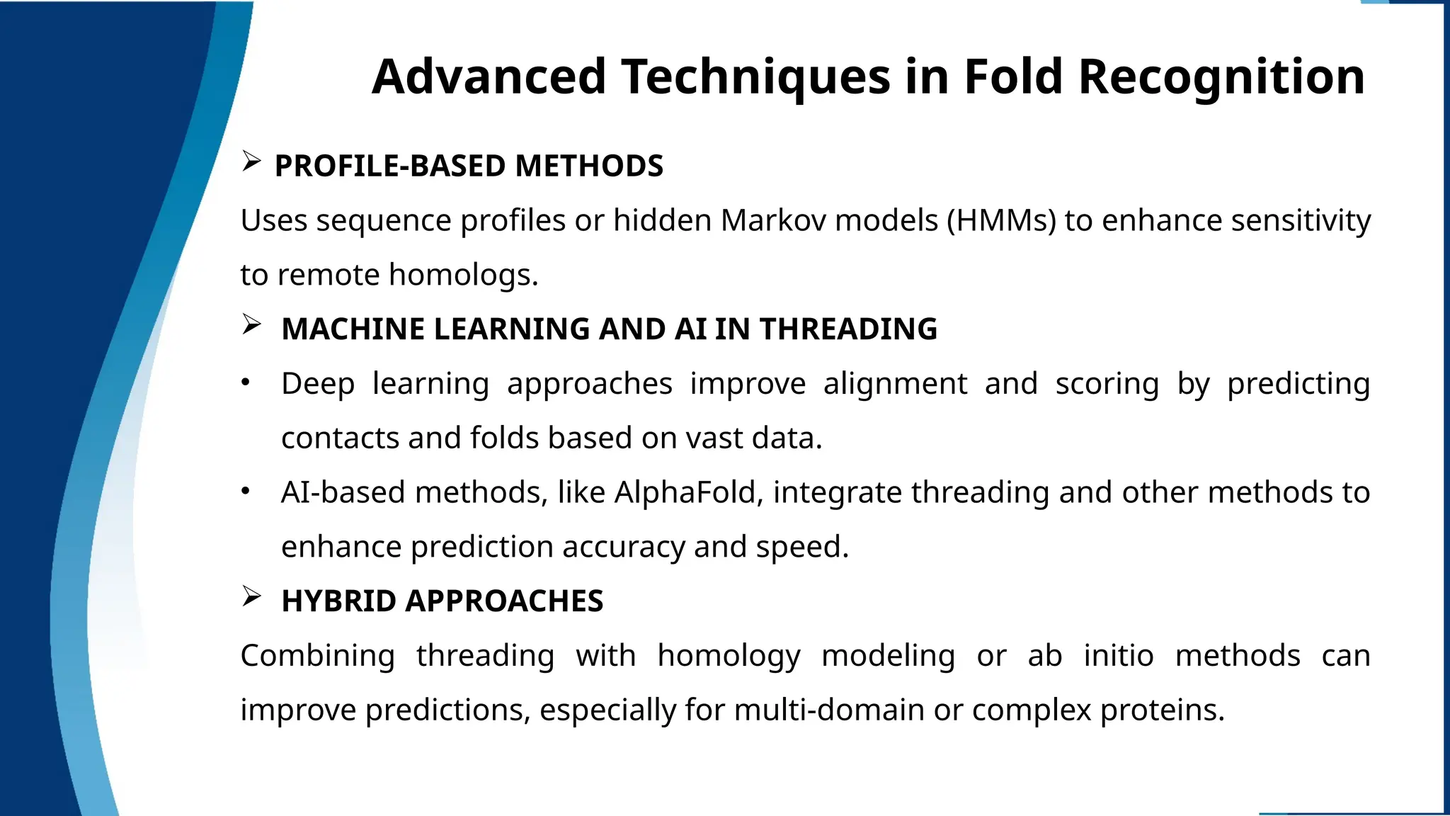 Threading And Fold Recognition Bioinformatics Pptx