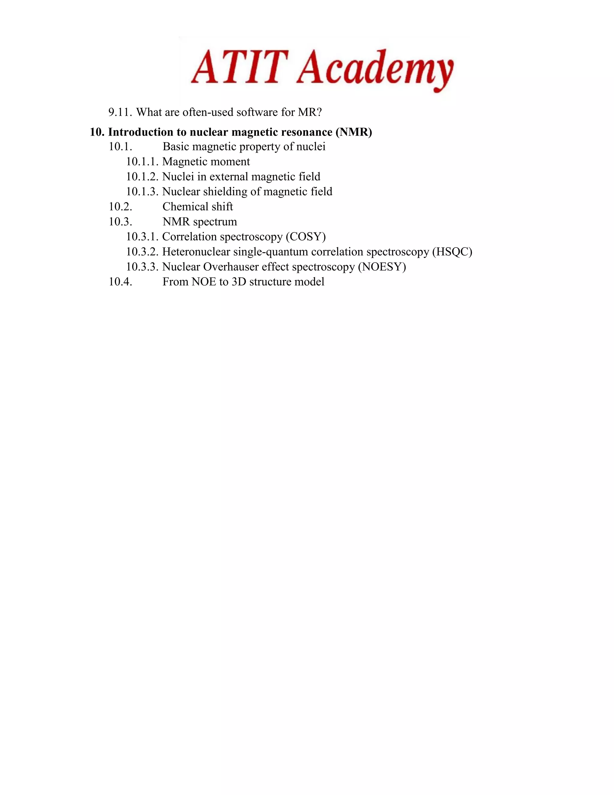 Bioinformatics Practical-Course- ATIT Academy | PDF