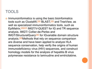 IMMUNOINFORMATICS , MICROARRAY and Machine Learning - All about Immunology, Immunological ...