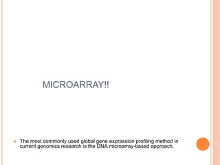 IMMUNOINFORMATICS , MICROARRAY and Machine Learning - All about Immunology, Immunological ...