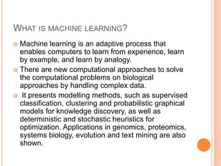 IMMUNOINFORMATICS , MICROARRAY and Machine Learning - All about ...