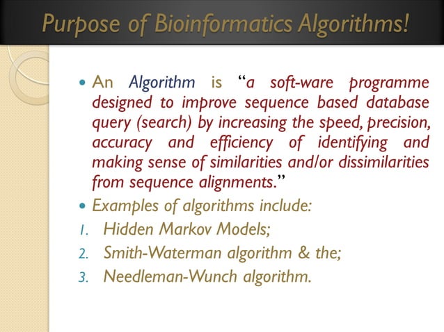 Bioinformatics principles and applications | PDF