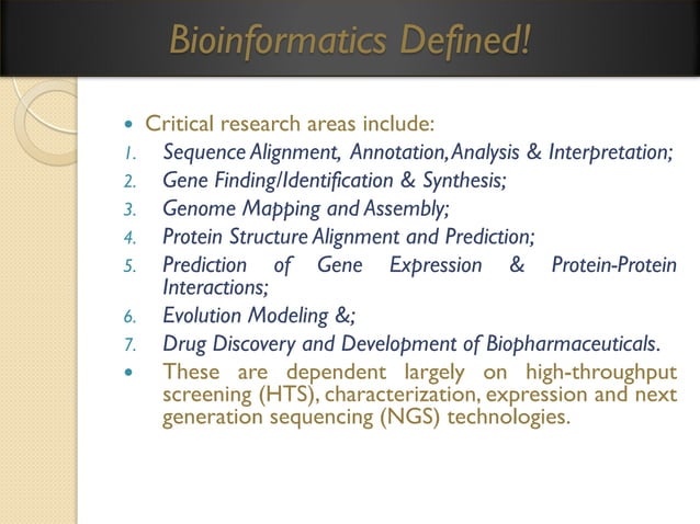 Bioinformatics principles and applications | PDF