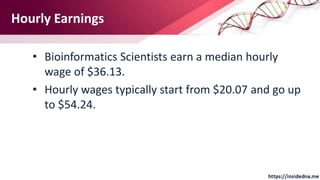 Bioinformatics specialists sector overview | PPTX | Biotech and ...