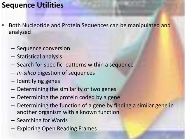 MATLAB Bioinformatics tool box | PPTX