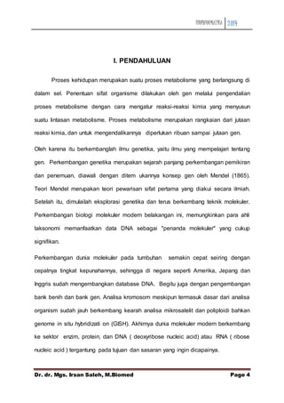 Bioinformatika | PDF