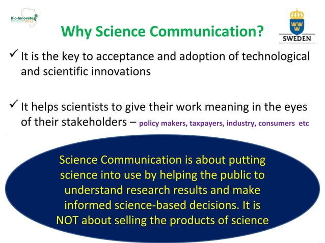 Effective science communication in contemporary research environment | PPT