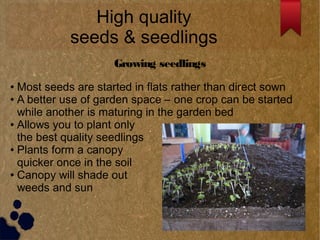 Biointensive Gardening ppt | ODP