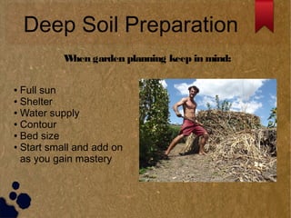 Biointensive Gardening ppt | ODP