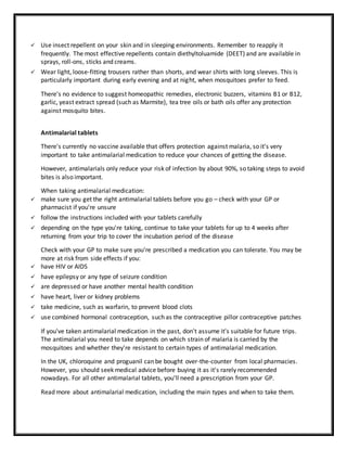 Biology investigatory project class 12 [malaria] | DOCX