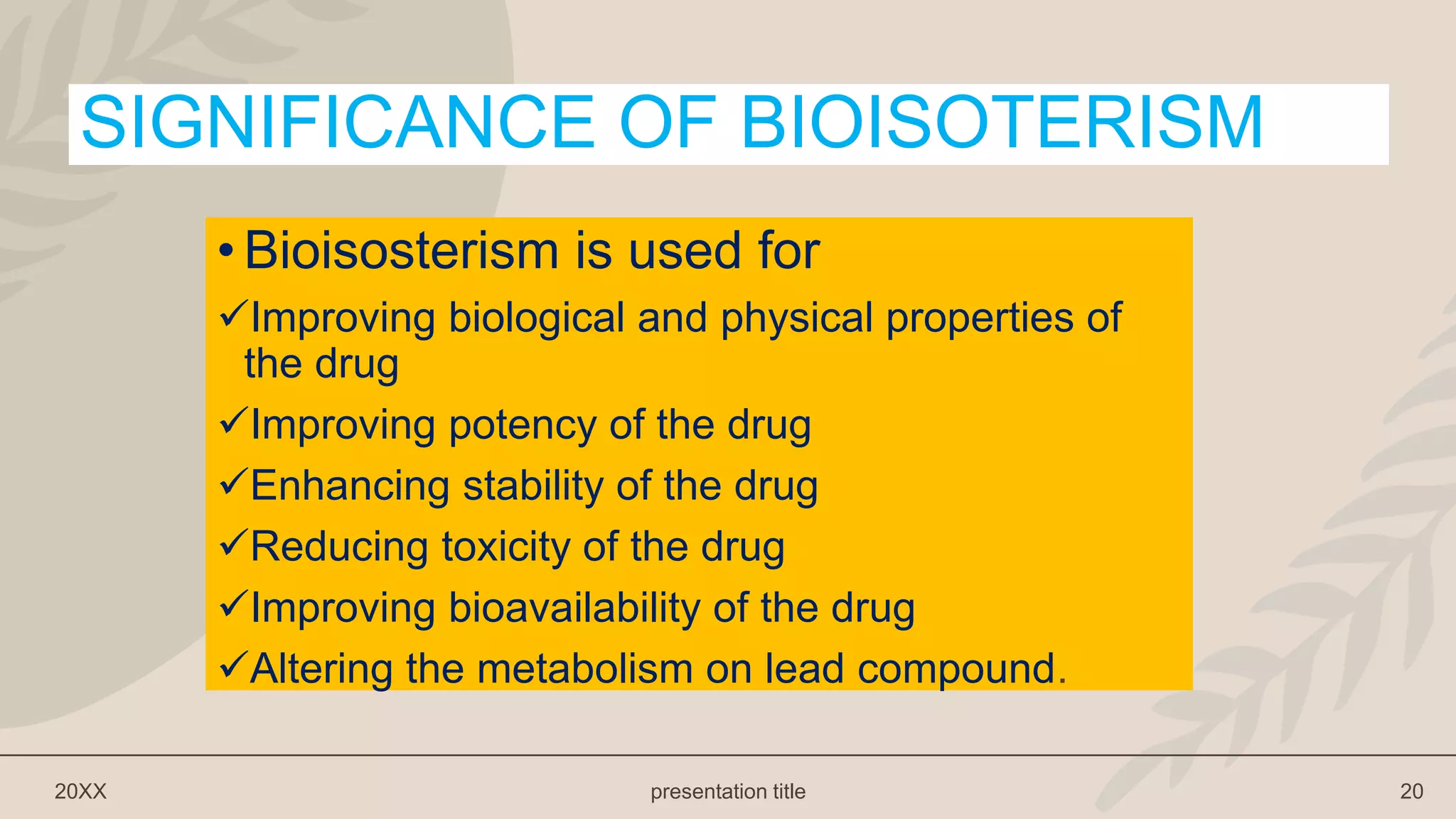 bioisosteres.pptx