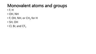 BIOISOSTERISM Properties, Application.pptx