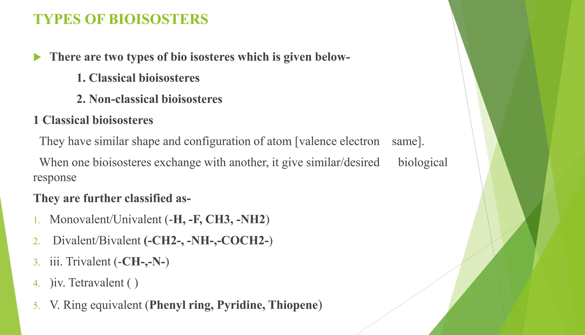 BIOISOSTERISM pptx . . | PPTX