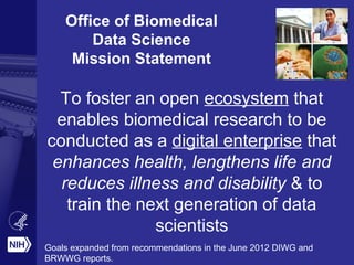 The Vision for Data @ the NIH | PPT