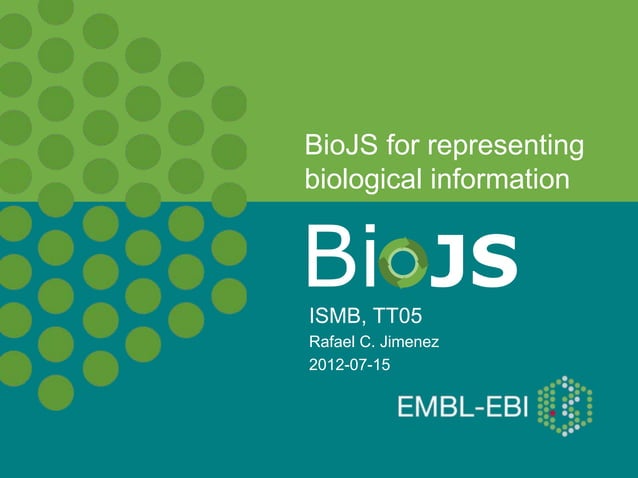 Biojs For Representing Biological Information Ppt