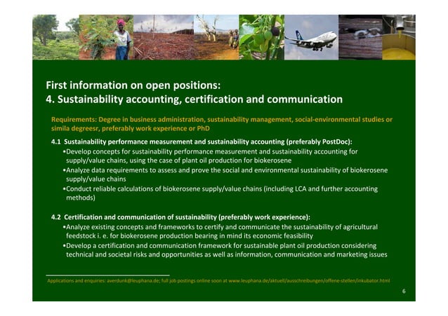 Biokerosene platform information_on_open_research_positions | PPT