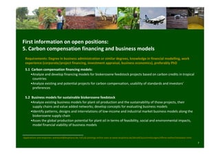 Biokerosene platform information_on_open_research_positions | PPT