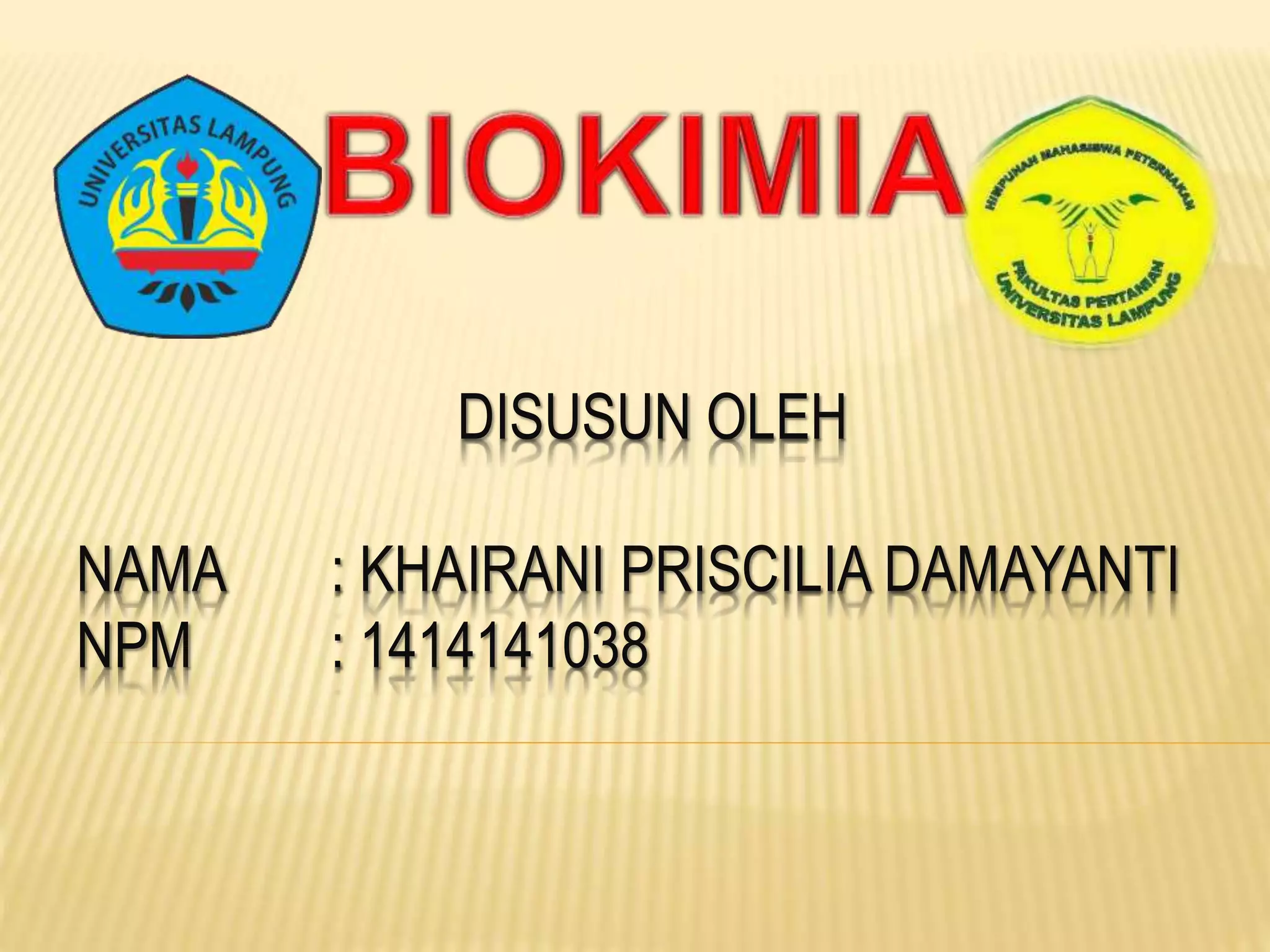 Biokim "Metabolisme Protein" | PPTX