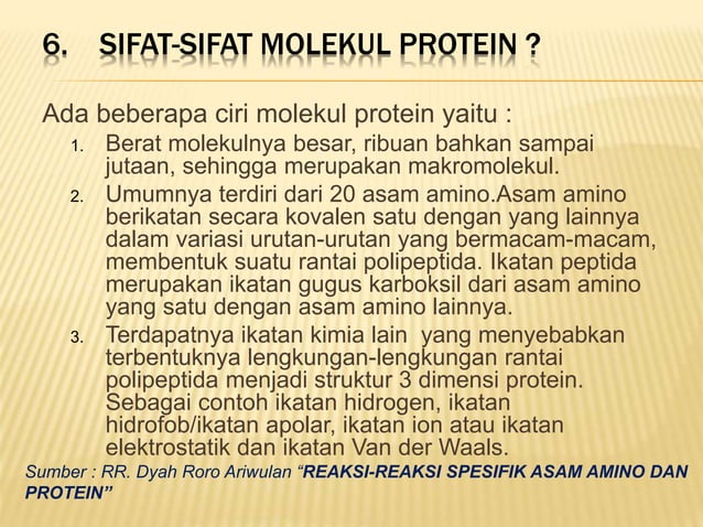 Biokim "Metabolisme Protein" | PPT